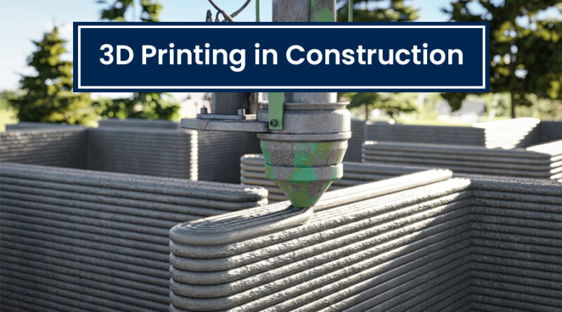 Unlock New Possibilities With 3D Printing In Construction